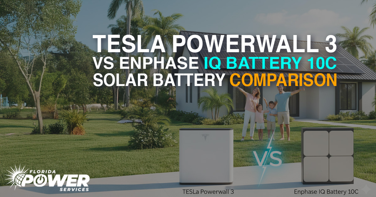 Tesla Powerwall 3 vs Enphase IQ Battery 10C: Solar Battery Comparison